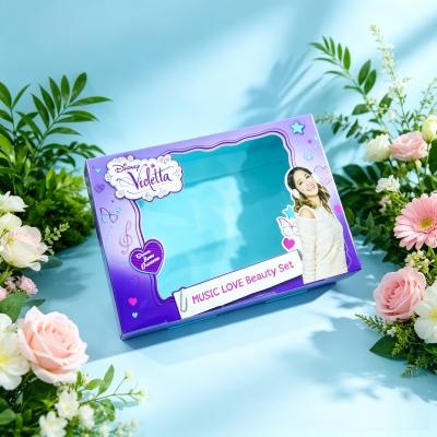 China Cruelty-free Transparent Window Paper Biodegradable Paper Packaging Box, For Supermarket Display, Retail & Chain Store, for Gift Set, Toy, Dolls, EU PPWR USA FDA Standard, Safe for Children for sale