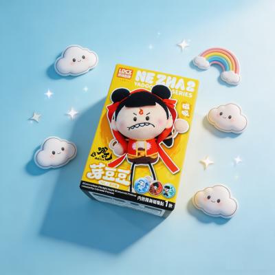 China Collectible Paper Box Packaging Anime Game Card 3D Embossed Laser Printed for Anime Game Cards, POP MART Toys, NEZHA for sale