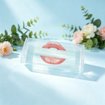China Food Grade Anti-scratch Crystal Clear PET Plastic Box, ODM Custom Logo Transparent Packaging, 3D Deep Embossing, China Factory, Premium Clear Case For Skincare & Beauty Product Display for sale