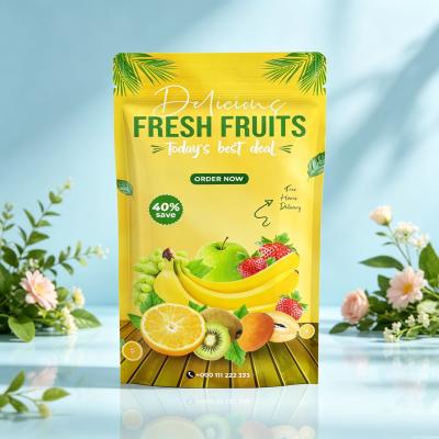 China Fully Customizable Pouch Bag Made from Durable PET Material Suitable for Packaging a Wide Range of Products Efficiently for sale