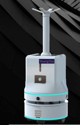 China Robô uv robótico do saneamento da água oxigenada ADY12 da máquina do Sanitizer da estrada de ferro do metro à venda