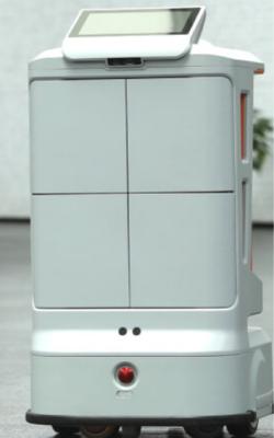 China O armazenamento encaixota o robô ultravioleta automático da desinfecção do robô seguro do serviço de sala do hotel à venda