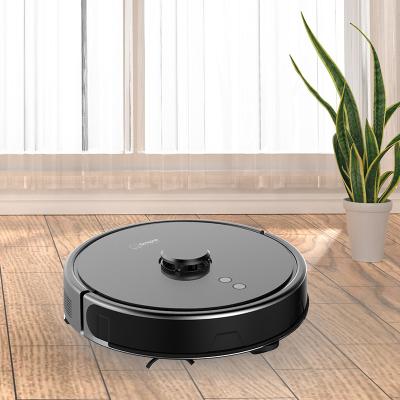 China Producto inteligente de la robótica de la máquina del animal doméstico del vacío del robot de WiFi que aljofifa que barre 250ml en venta