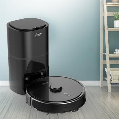 China Producto inteligente de la robótica de la máquina del animal doméstico del vacío del robot de WiFi que aljofifa que barre 250ml en venta