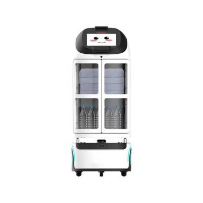 Cina Robot autonomo netto bianco di mobilità del distributore automatico del robot dell'hotel 60kg in vendita