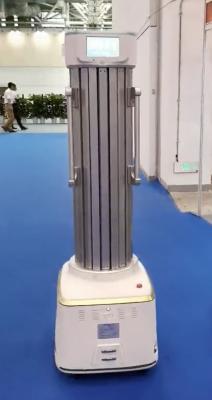 China Uno mismo-conducción ultravioleta del esterilizador 48V 90ah del limpiador del robot de la navegación del laser germicida en venta