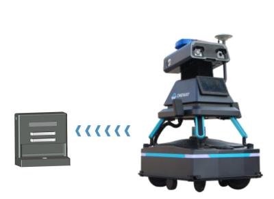 China De openlucht Ruwe Robot van de de Robot Elektronische Autonome Politie van de Mobile Securitypatrouille Te koop