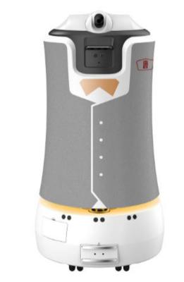 Cina il robot della consegna dell'hotel dello schermo di 10.5in ha imbottigliato le bevande 65dB in vendita