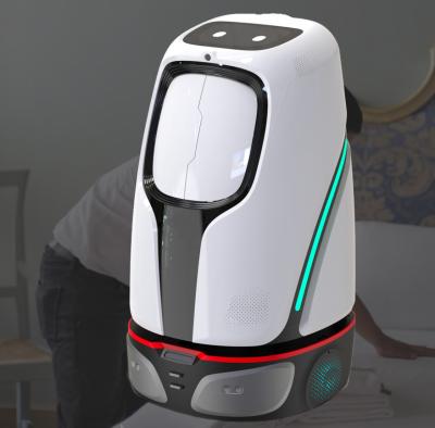Cina Robot autonomo di consegna dell'alimento del carico 50kg del robot 40cm di servizio di Smart del grande schermo in vendita