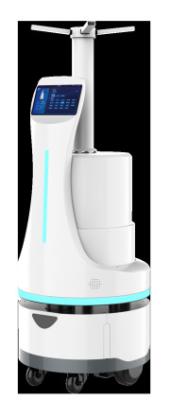 Cina Robot disinfettante del prodotto disinfettante di luce UV dell'ospedale della metropolitana del robot dello spruzzo dello schermo 13L di IPS in vendita