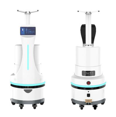 China 1024X600 desinfecterende Nevelrobot 7 Duim Verre Uv het Zuiveren Robot Te koop
