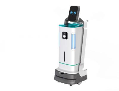 中国 過酸化水素のモールのための殺菌性のスプレーのロボット自動動き 販売のため