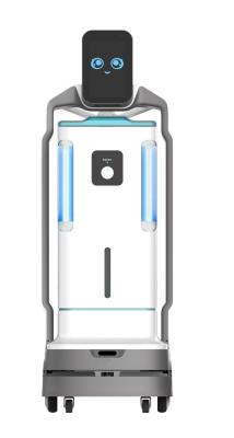 Cina robot astuto dello spruzzo di disinfezione del perossido di idrogeno del robot di servizio dello schermo di 15L IPS in vendita