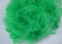 China Solid Dope Colored Recycled Polyester Staple Fiber 1.5Dtex to 15D for Nonwoven for sale