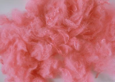 China Rosa färbte 100% PSF Polyester-Spinnfaser 2.5D*65MM mit dem guten Spinnen zu verkaufen