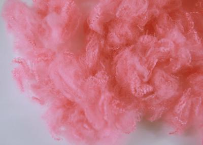 China Rosa färbte 100% PSF Polyester-Spinnfaser 2.5D*65MM mit dem guten Spinnen zu verkaufen