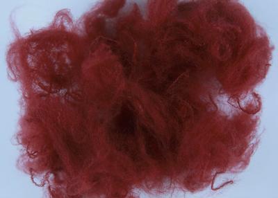 Cina Massa 3D*28MM della fibra di graffetta di poliestere di rosso di vino PSF con i campioni liberi in vendita