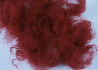 Cina Massa 3D*28MM della fibra di graffetta di poliestere di rosso di vino PSF con i campioni liberi in vendita