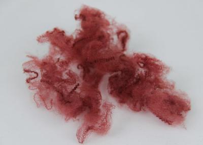 Cina Stimolante abbastanza brillante della fibra di graffetta di poliestere di PSF tinto colorato per materiale di riempimento del cuscino in vendita