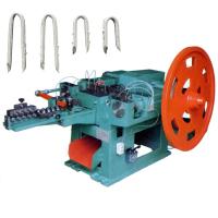 China Automatic Barbed U Shape Nail Making Machine 3.7mm Max Diameter for sale