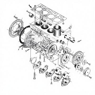 China 495AG Diesel Engine Spare Part Cylinder Liner 495A-02002 China 2kg for sale