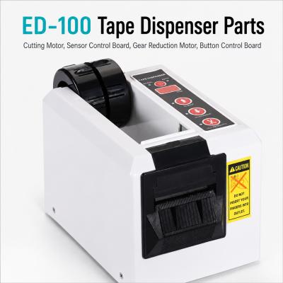 China ED100 Automatic Tape Dispenser Spare Parts – Cutter Holder, Blade, Motor, Sensor and Control Board for sale