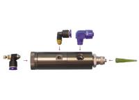China Adjustable Thimble Type Low Medium Viscosity Fluid Dispensing Valves  single action for sale