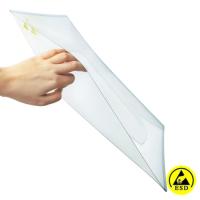 China Transparent ESD Antistatic Hard Plastic Document Sleeve for sale
