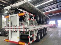 China CIMC Flat Semi-Trailer High Strength Electrophoretic Paint for Optimal Performance for sale