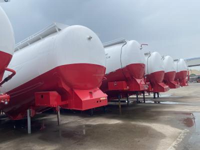 China CIMC Quality 3-axle Heavy-duty 50 Cubic Meters 80 Tons 3-axle Bulk Transport Semi-trailer Factory Direct Sales for sale