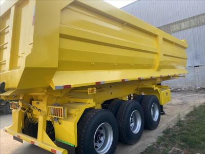 China Africa Heavy-Duty Dump Truck Semi Trailer: Engineered for Efficient Transportation and Unloading of Bulk Materials and Waste for sale
