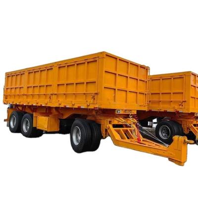 China According to the requirements of custom-made earth and sand building materials such as high-strength reverse Trailer for sale