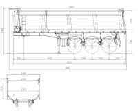 China SINOTRUK Dump trailer Truck for sale