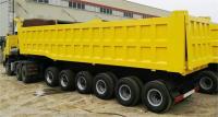 China CIMC New Design Tipper Dump Semi-Trailer for sale