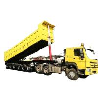 China CIMC New Design Tipper Dump Semi-Trailer for sale