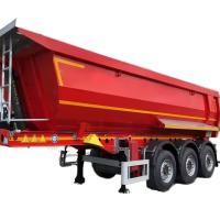 China CIMC Good Material High-Strength dump semi trailer for sale