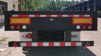 China CIMC Latest Design Flatbed Trailer  for Efficiently Transporting for sale