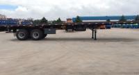 China CIMC Latest Design Flatbed Trailer  for Efficiently Transporting for sale