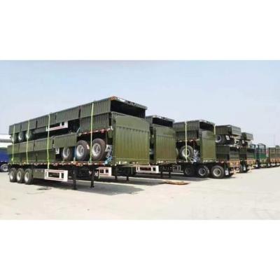China CIMC China Sinalização Semi-reboque Crime Transport Truck Reboque 100T vedação Semi-reboque for sale