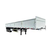 China Enhanced Heavy-Duty Side WallContainer Semi Trailer Versatile Durable Efficient Transport Solution For All Your Cargo Needs for sale