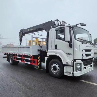 China Versatile Cargo Truck Mounted Crane Efficient Lifting And Transport Stability For Construction Logistics Powerful Jib Cranes for sale