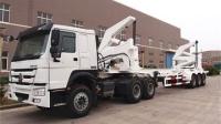 China Side Loader Semi Trailer Optimized For Efficient Container Loading Unloading Enhanced Stability And Safety for sale