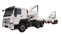 China Side Loader Semi Trailer Optimized For Efficient Container Loading Unloading Enhanced Stability And Safety for sale