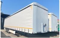 China Versatile CIMC Tarped Semi-Trailer Frames Customizable For Cargo Protection for sale