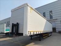 China Versatile CIMC Tarped Semi-Trailer Frames Customizable For Cargo Protection for sale