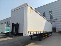 China Versatile CIMC Tarped Semi-Trailer Frames Customizable For Cargo Protection for sale