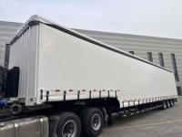 China Versatile CIMC Tarped Semi-Trailer Frames Customizable For Cargo Protection for sale