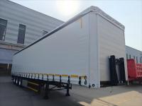 China Versatile CIMC Tarped Semi-Trailer Frames Customizable For Cargo Protection for sale
