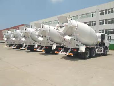 China Used HOWO 6x4 Driving Wheel Capacity 6/8/10/12 /16cbms Concrete Batching Plant Mixer Tank Truck for sale