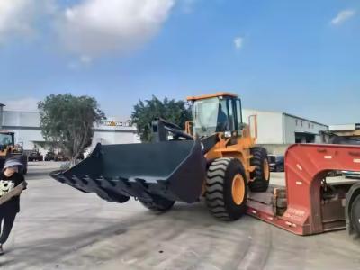 Cina 6610*2010*2850mm carico utile 2T per la costruzione movimento 4400kg peso della macchina caricatore cinese ruota anteriore in vendita